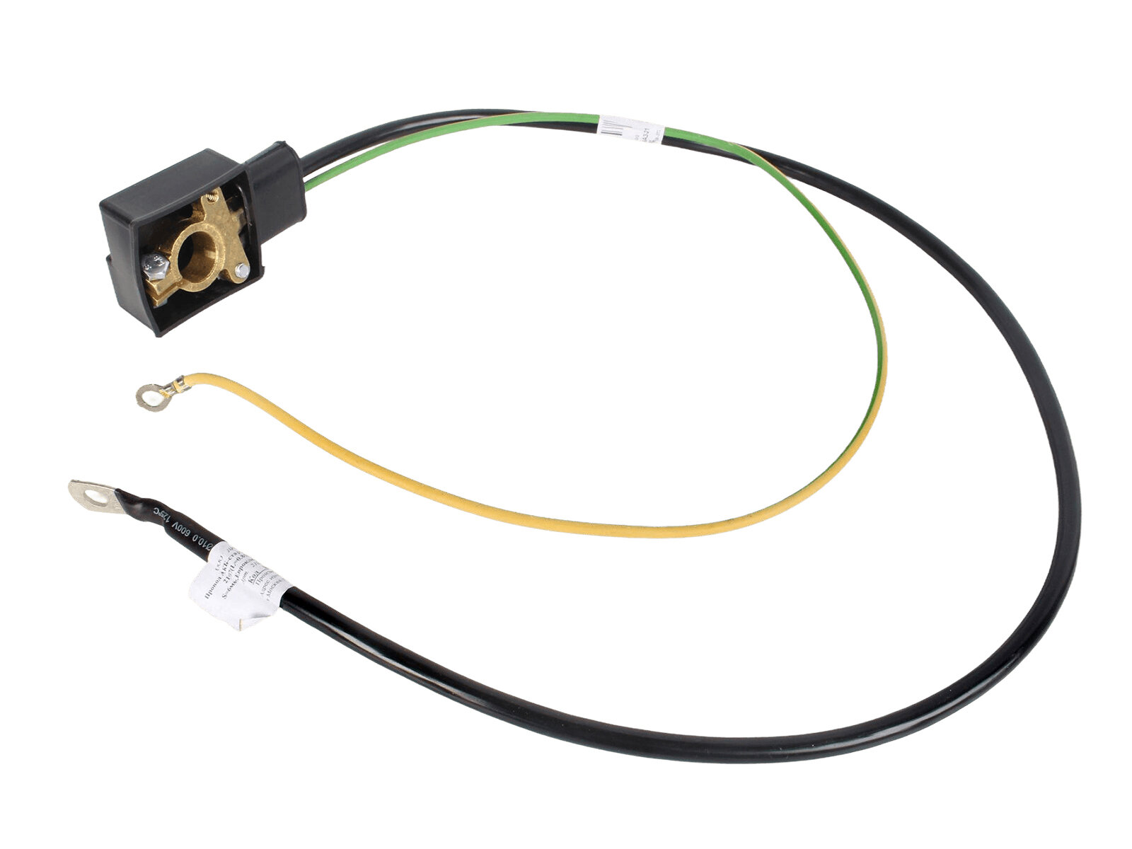 Провод АКБ + ВАЗ-2101-07 клемма евро латунь L-840 мм АЭД 2105-3724070