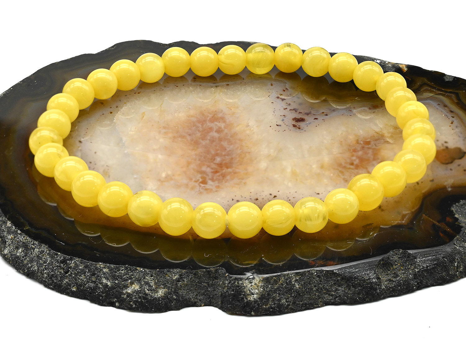 Браслет, янтарь