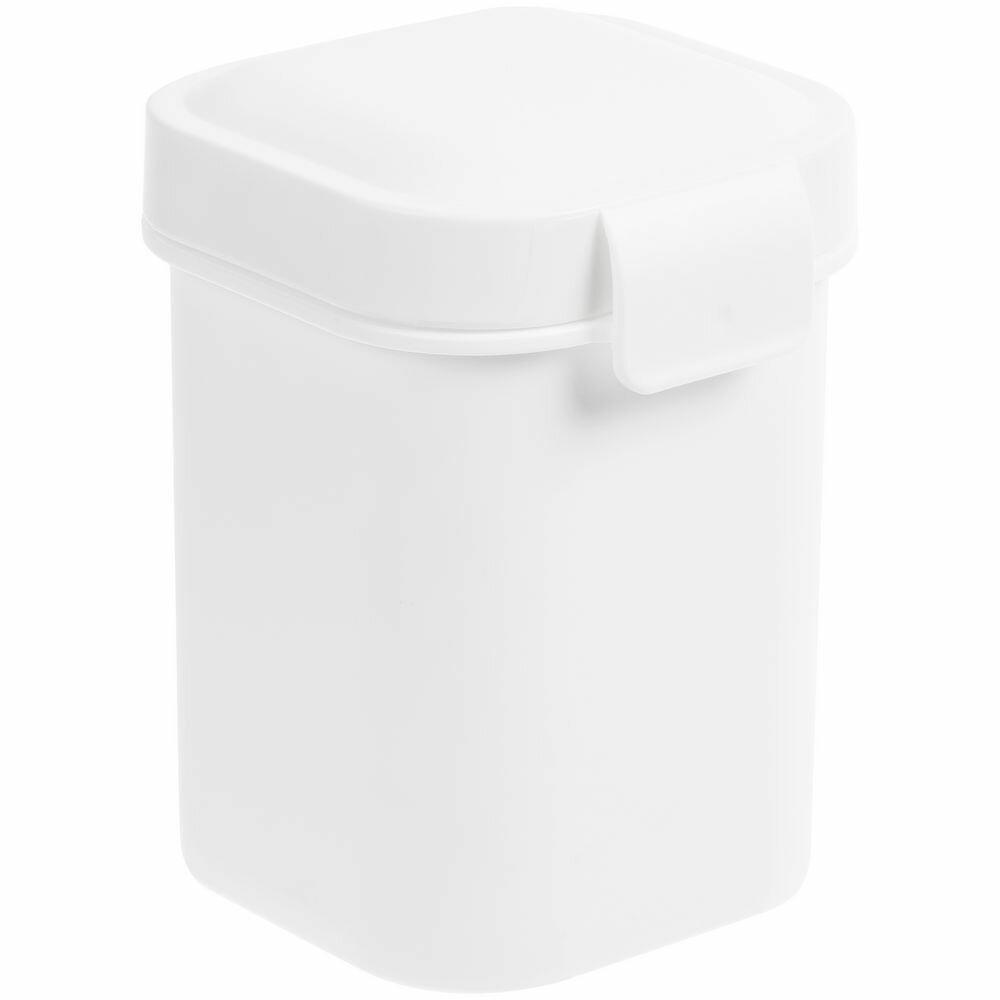 Контейнер для еды герметичный пищевой ланчбокс для хранения Lunch Crunch, белый, 380 мл