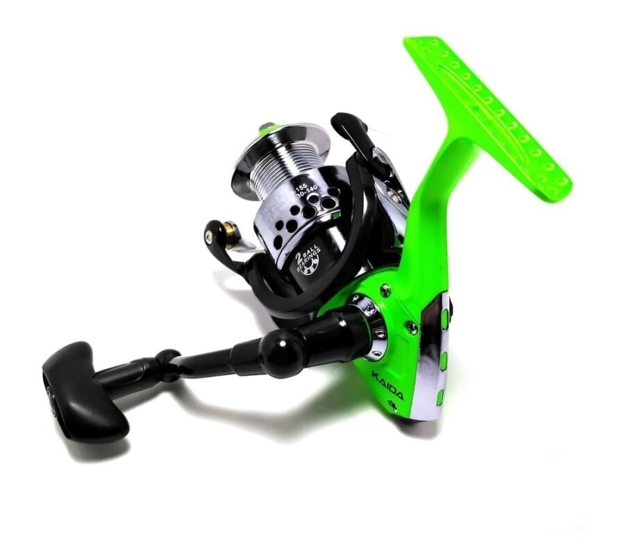 Катушка безынерционная спиннинговая Kaida EHQ-01-20 (2) подшипник