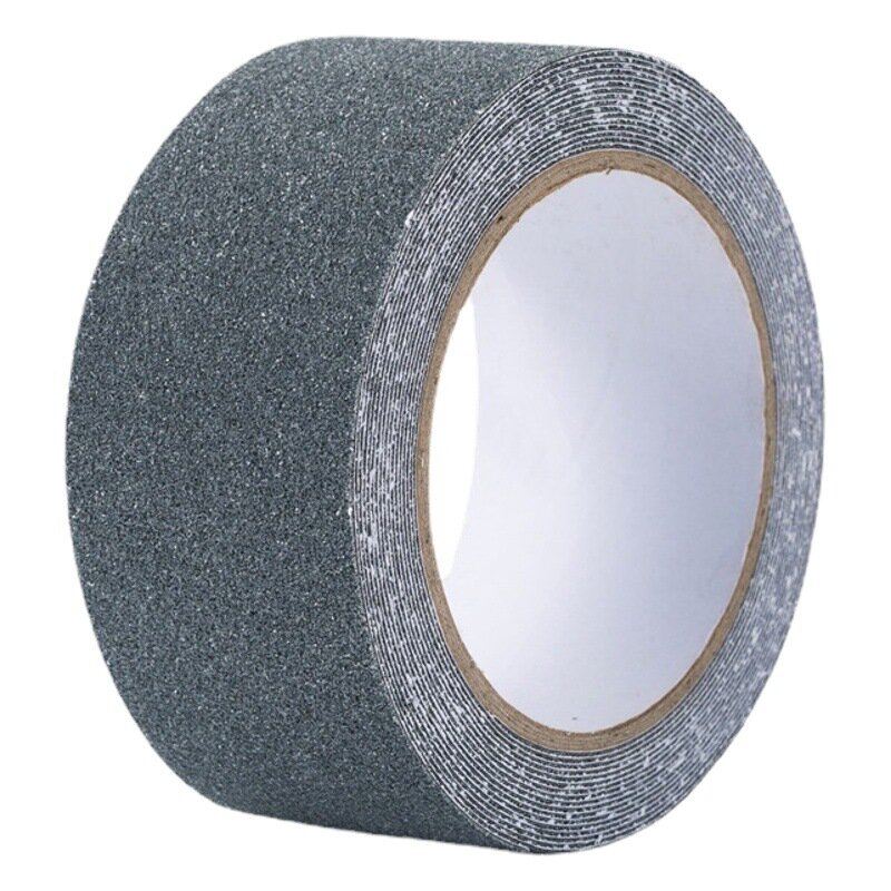 Предупреждающая лента, ПВХ, матовая, нескользящая, 15см x 5м