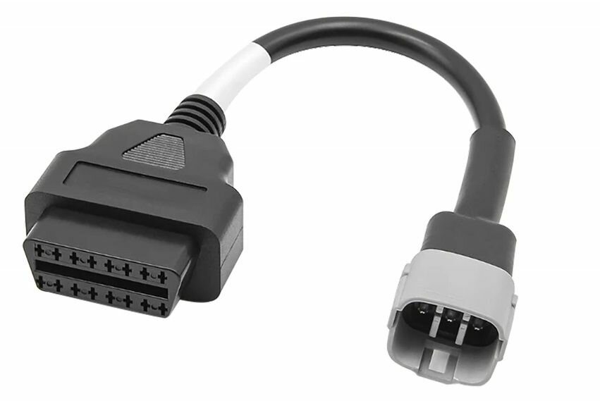 Переходник для Suzuki 6 pin на OBD2 16pin для диагностики мотоциклов Suzuki