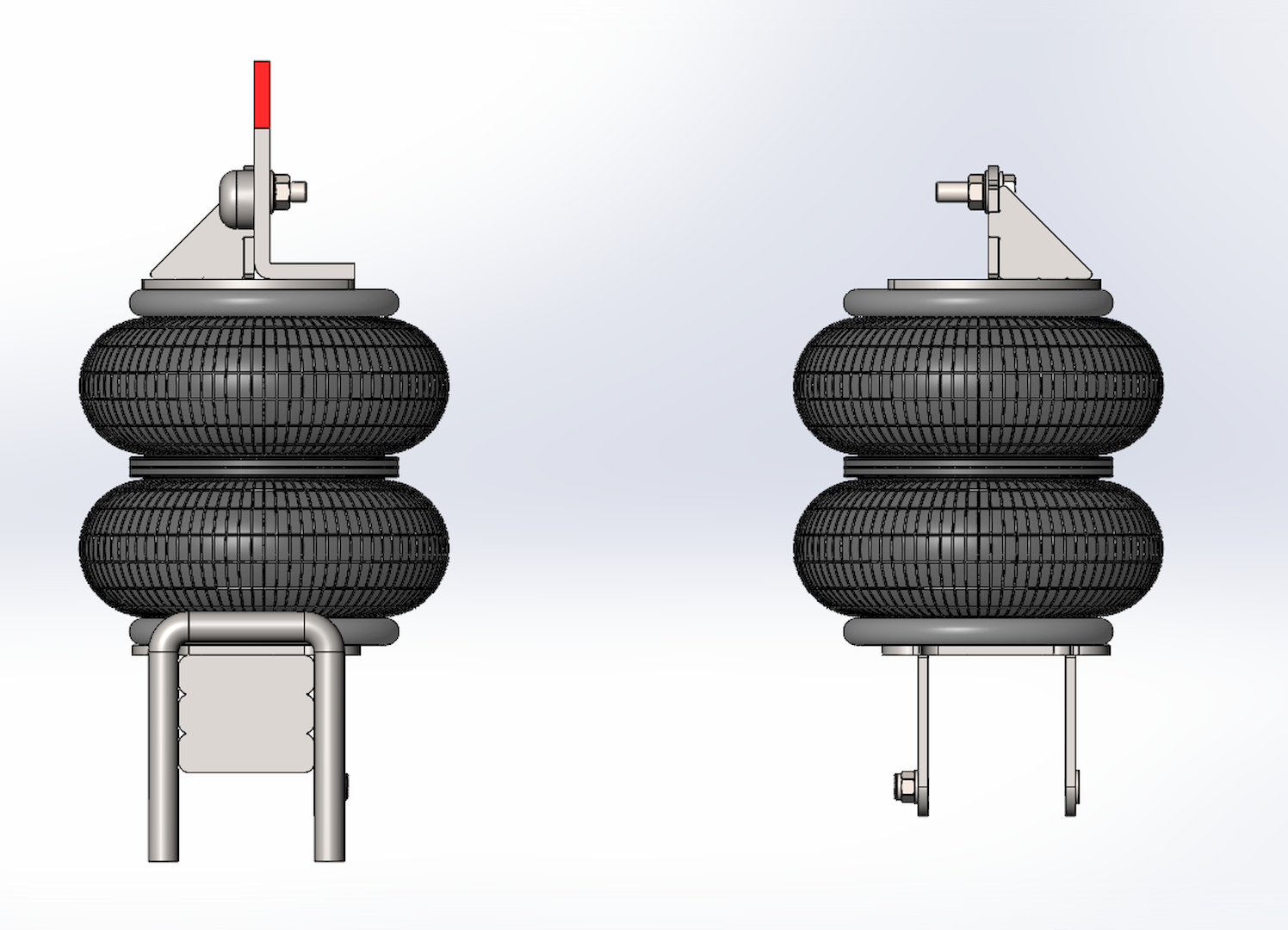 Пневмоподвеска для MAN 14.224, передняя ось, Арайд, 39013.01