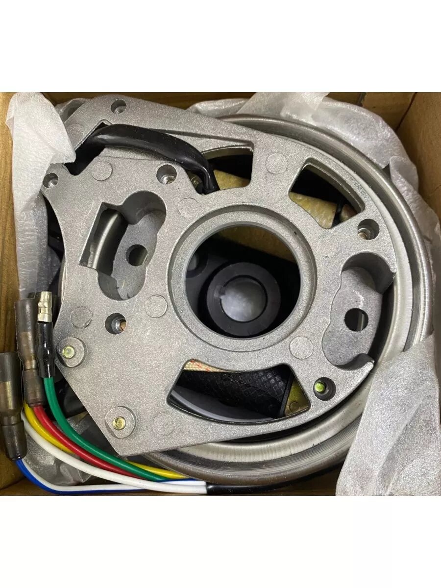 Зажигание Delta, Alpha в сб. с махов (2 катушки, разъемы 1+1+1+1+1) (для электростарт. двигат) 19137