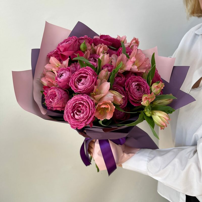 Авторский букет 4 - Для женщины, девушки