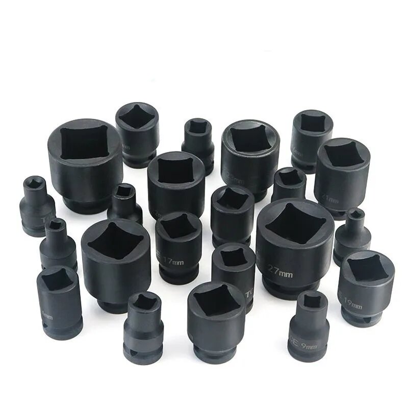 Набор торцевых головок хромованадиевой стали 1/2", 5-30 мм 1PCS-18mm