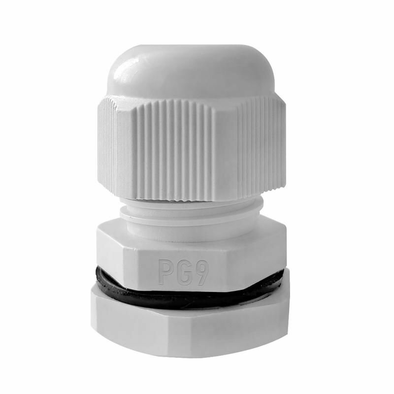 Ввод кабельный (сальник) PG-9 IP68 сер. TOKOV ELECTRIC TKE-PG-9-G (Упаковка 10 штук)