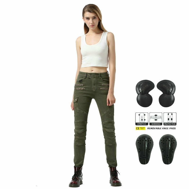 Джинсы "Harley", женские, байкерские, цвет 114-4, размер S