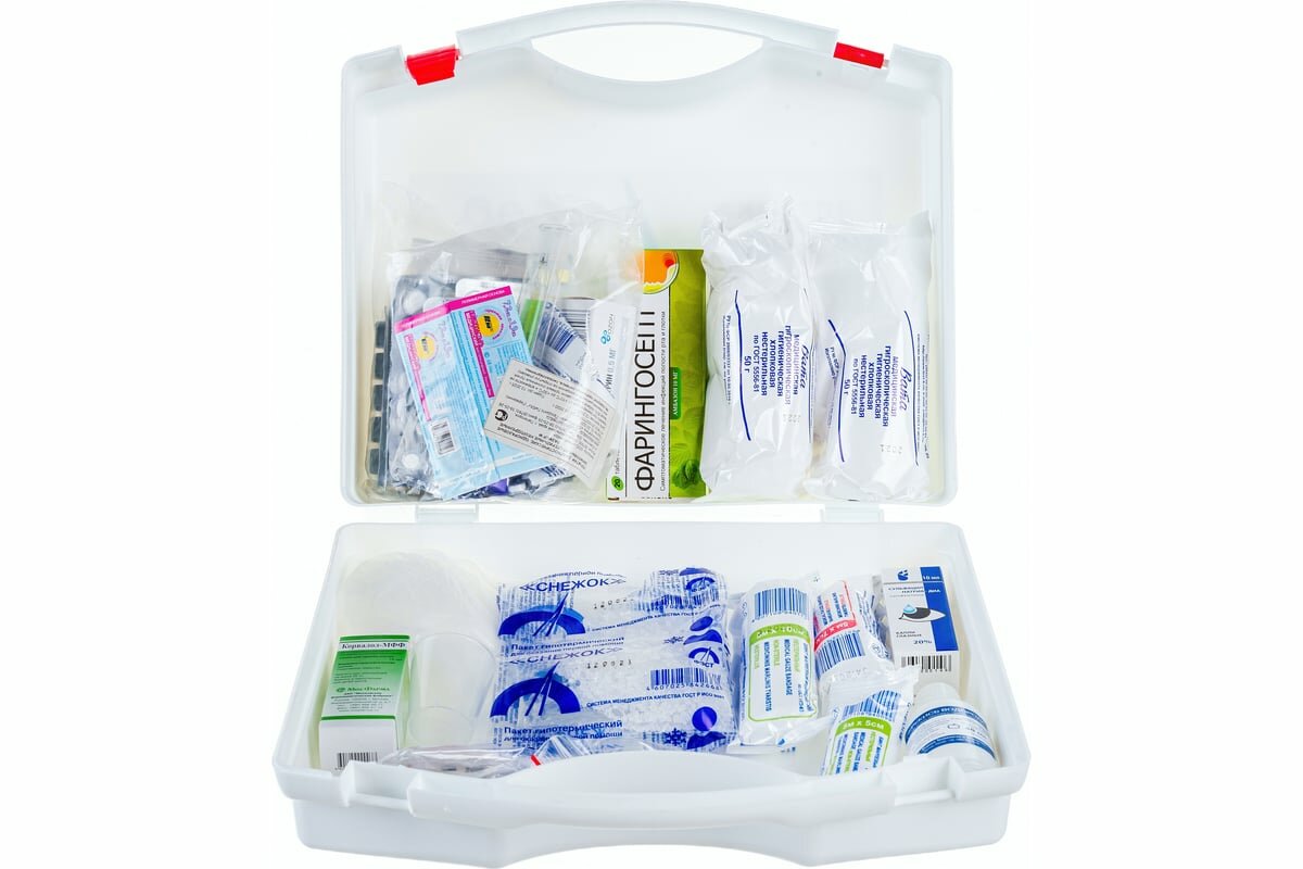 ФЭСТ Аптечка первой помощи для рабочих кабинетов организаций футляр полистирол №5.1 ф.5.1