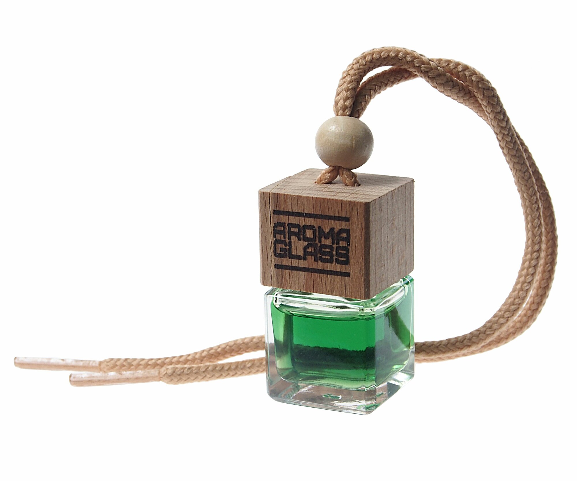 Ароматизатор воздуха FTE-AG-03 AROMA GLASS (aqua de melon) подвесной в стеклянном флаконе FOUETTE