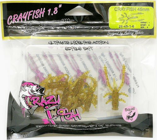 Силиконовая приманка Crazy Fish CRAYFISH 1.8" 26-45-1-6