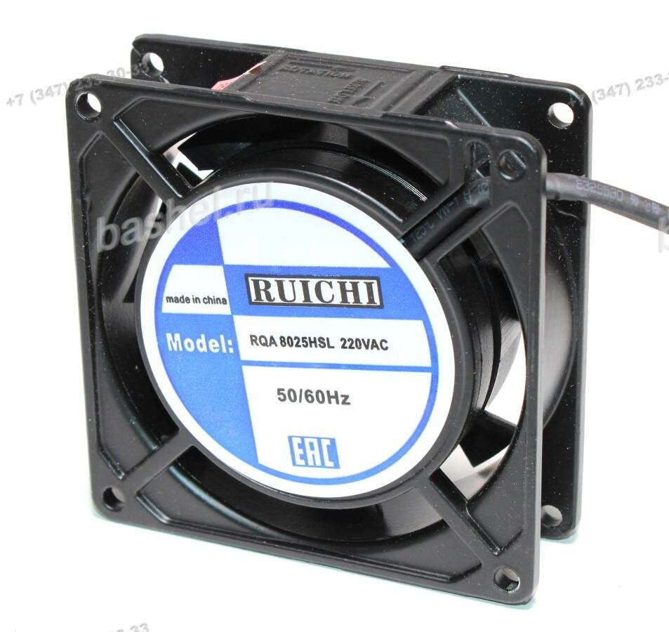 80х80х25мм, RQA 8025HSL, Вентилятор, TIDAR, 220VAC