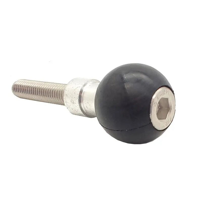 Шар N-Star 25 мм (1") с отверстием и болтами M8 для установки на крепление руля мотоцикла вмест штатного болта (NS-BM8B)