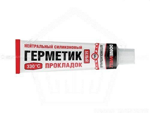 Герметик-прокладка donewell белый силиконовый ( 64 гр.) нейтральный (dgt-114)