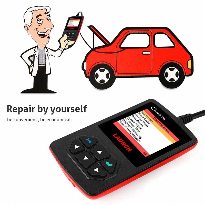 Оригинальный Launch CReader V+