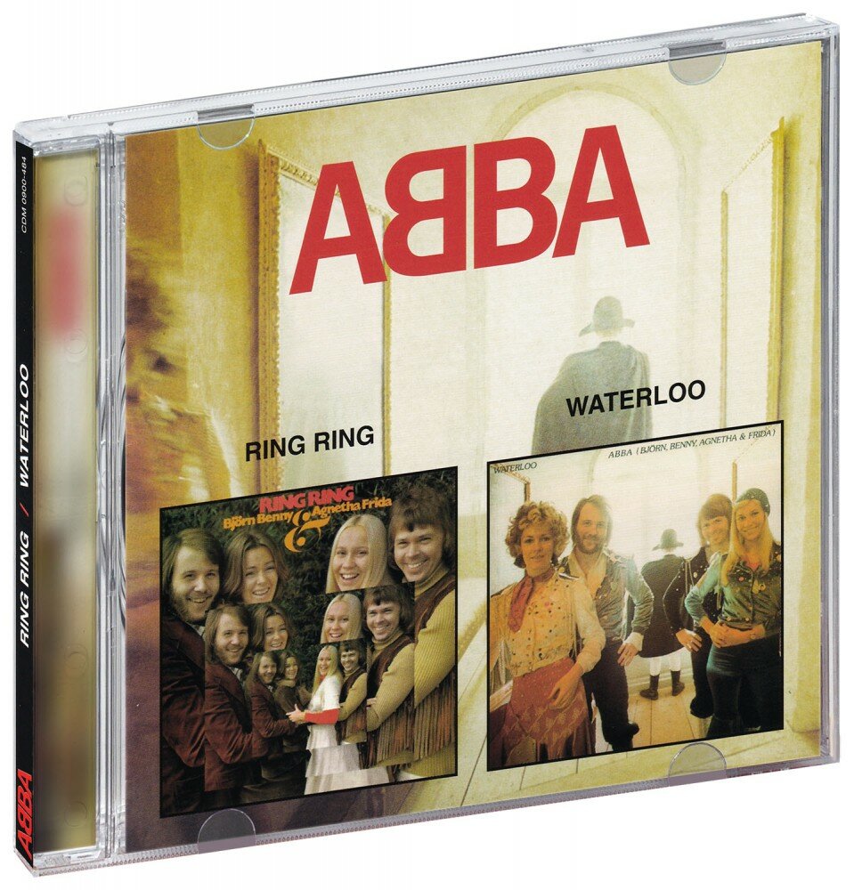 ABBA. Ring Ring / Waterloo (CD) (СД диск, CD Box, Россия, CD-Maximum)