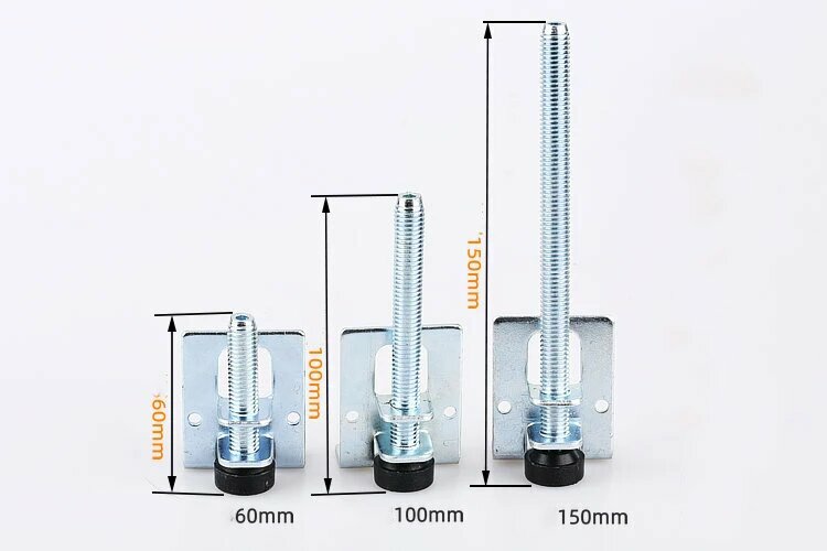 Регулируемые ножки для мебели 60/100/150 мм, 4pcs, Color: 4pcs 150mm