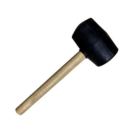 Киянка Park 250 г, деревянная рукоятка, резиновый боёк