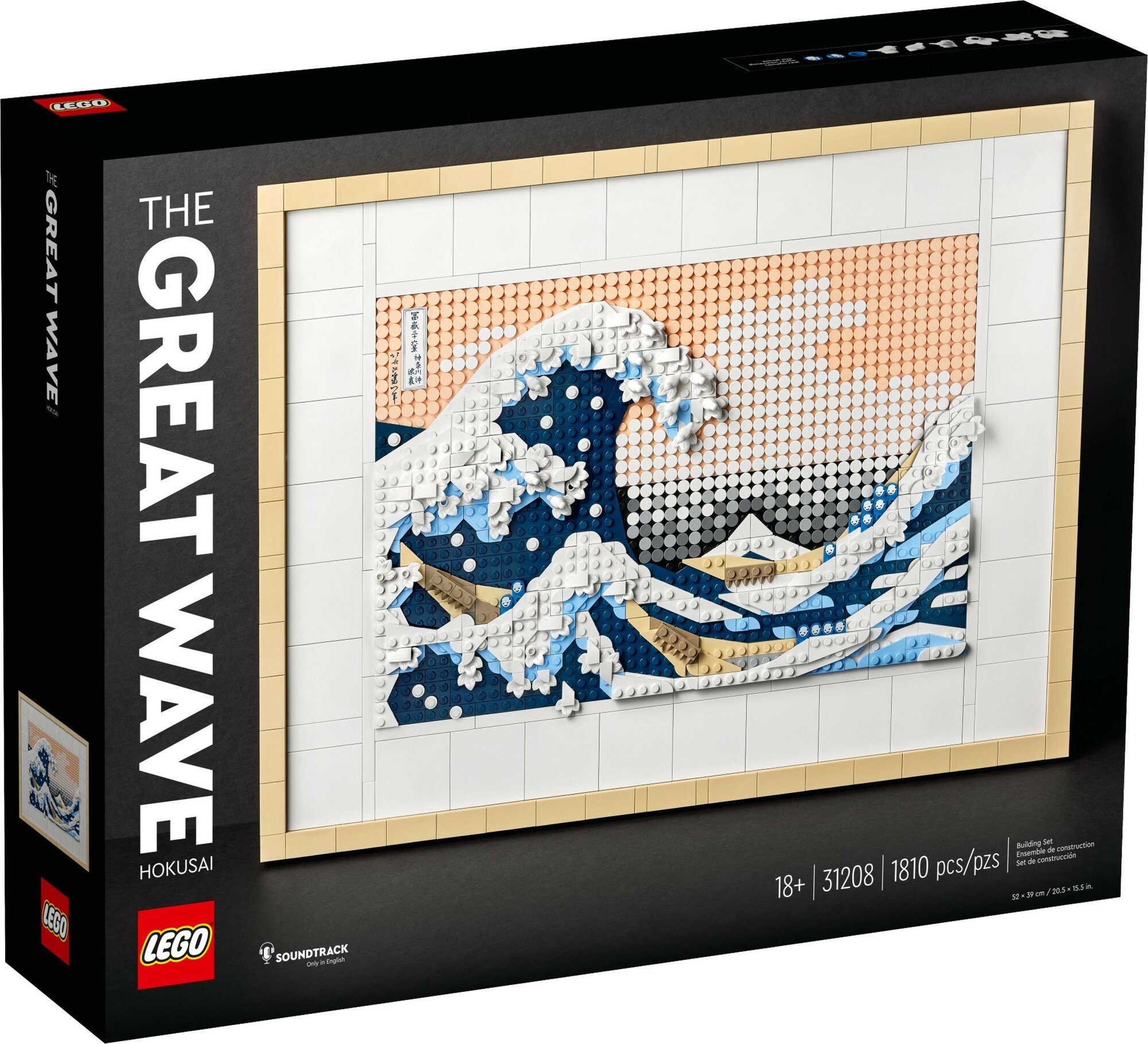 Конструктор LEGO ART 31208 Хокусай