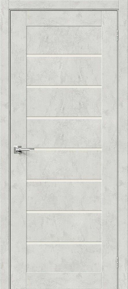 Межкомнатная Дверь с Экошпоном Bravo Браво-22 Look Art / Magic Fog 700x2000мм (Полотно 1шт) / Браво.