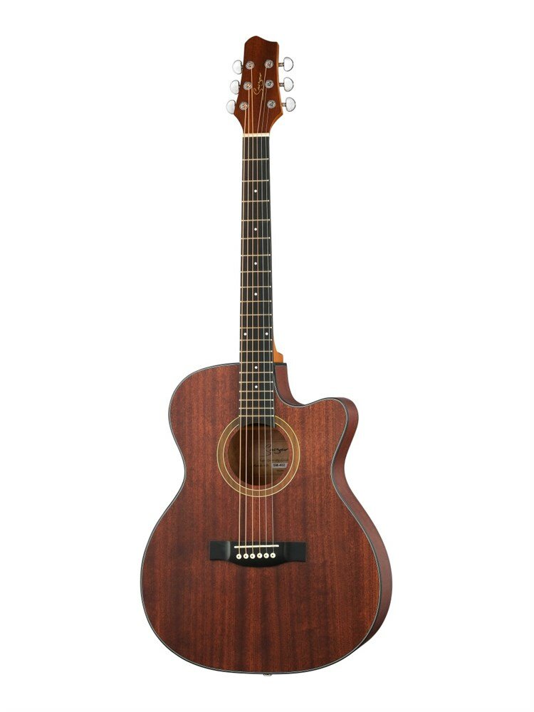 Smiger SM-402-EQ Электроакустическая гитара, с вырезом, цвет натуральный