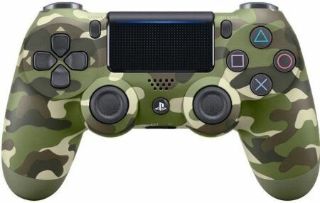 Джойстик PS 4 Controller Wireless Dual Shock (Сhina) (G2) Camouflag Green (хаки зеленый)