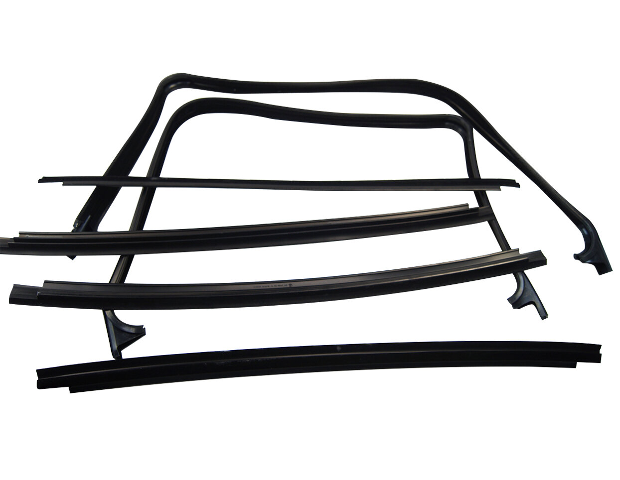 Уплотнители и бархотка опускных стекол (6 элементов) на ВАЗ 21214