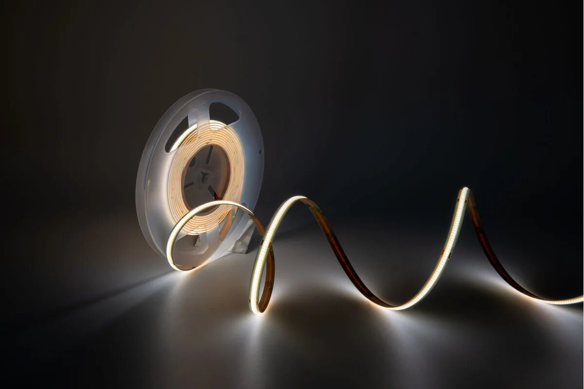 FIBERLI 480S5-30 светодиодная лента 5Вт/м 430Лм/м 3000K 24V DC IP20 5м интерьерная подсветка