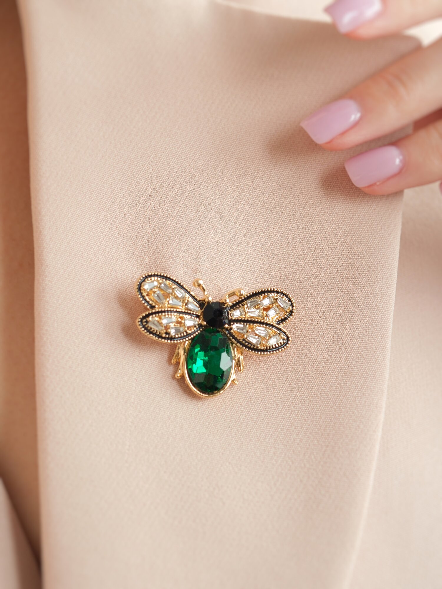 Брошь, кристалл