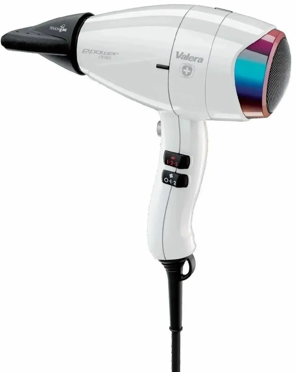 Фен Valera "Professional Epower", ионизация, мощность 1600 Вт, белый