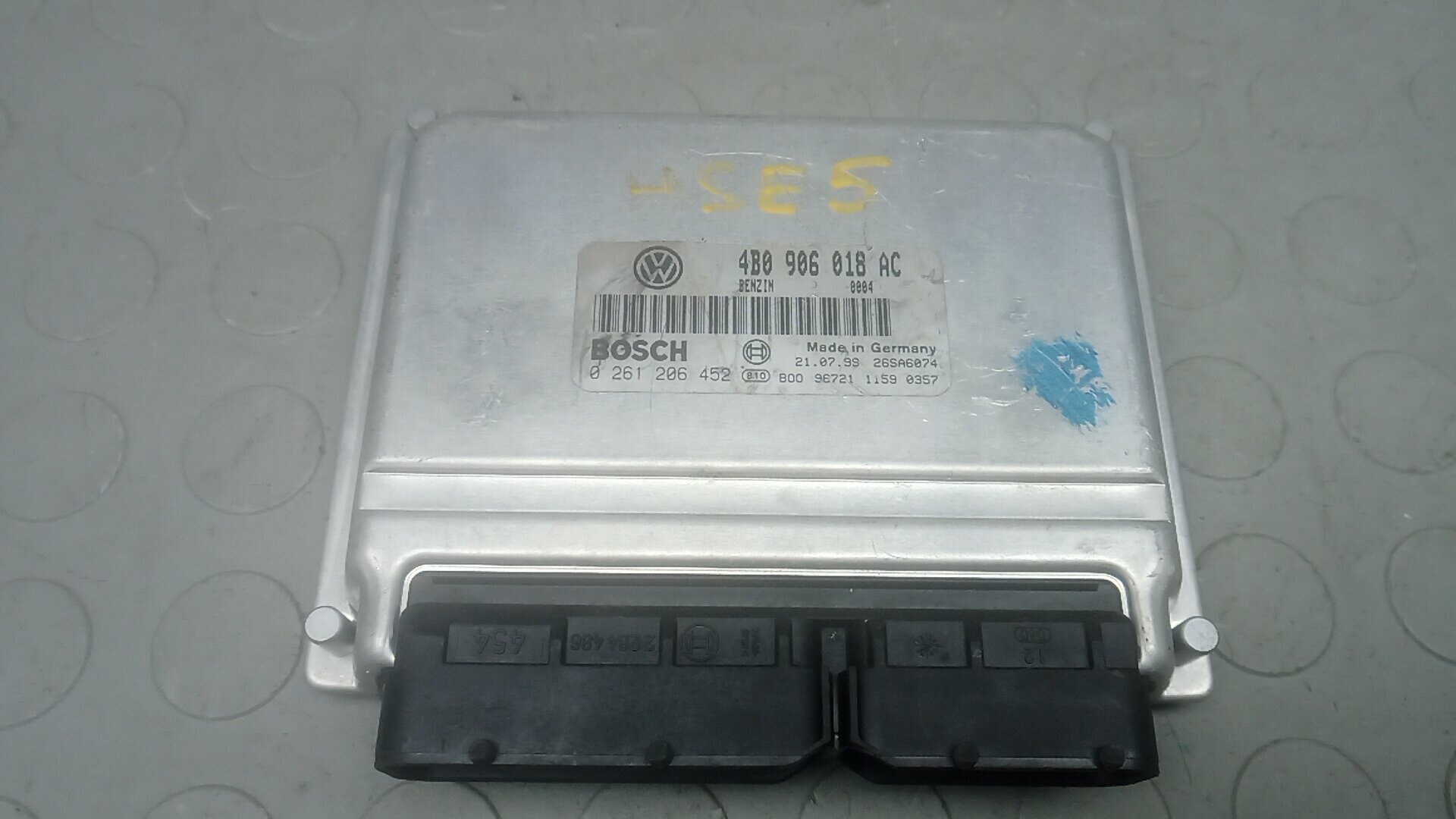 Блок управления двс VOLKSWAGEN PASSAT B5, Номер 4b0906918ac, 0261206452