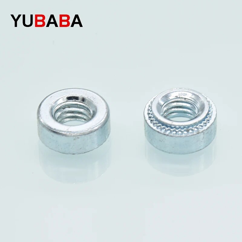 Оцинкованные самозажимные гайки M2-M6 M6(30PCS), slab 1.4mm