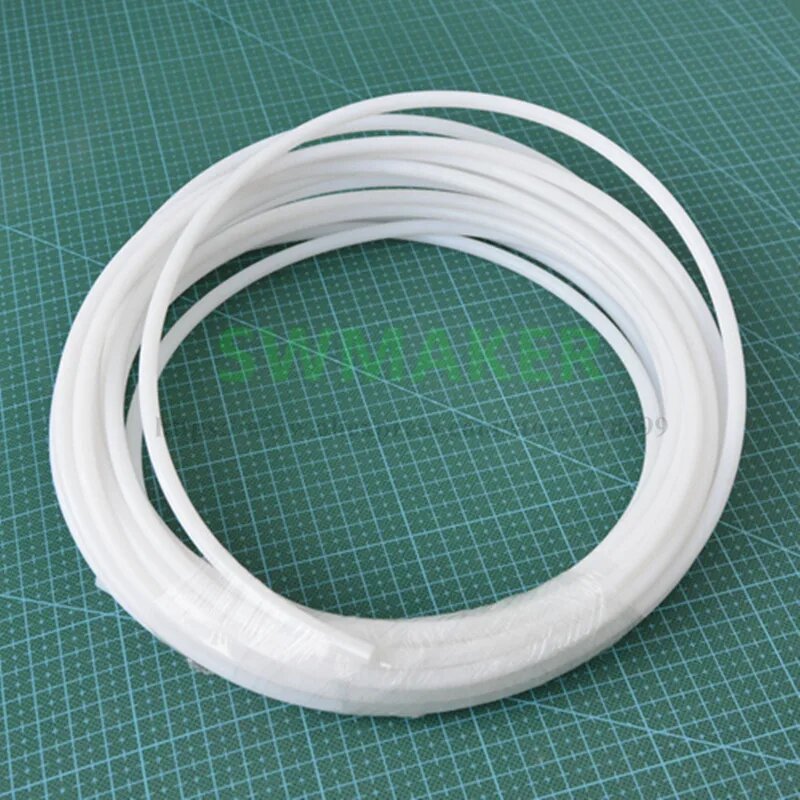 Трубки птфэ SEEJIE белые 4*6 мм/2*3 мм/2*4 мм для 3D-принтеров 2x3mm