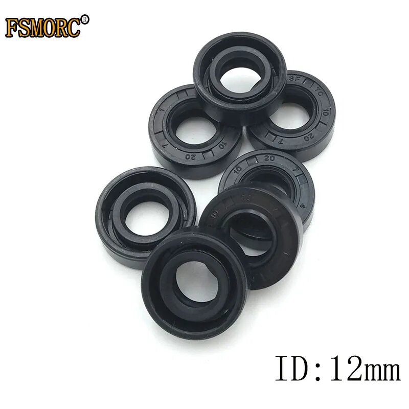 Сальники вала FSMORC TC-12 NBR, 12.5x32x15mm, 2шт