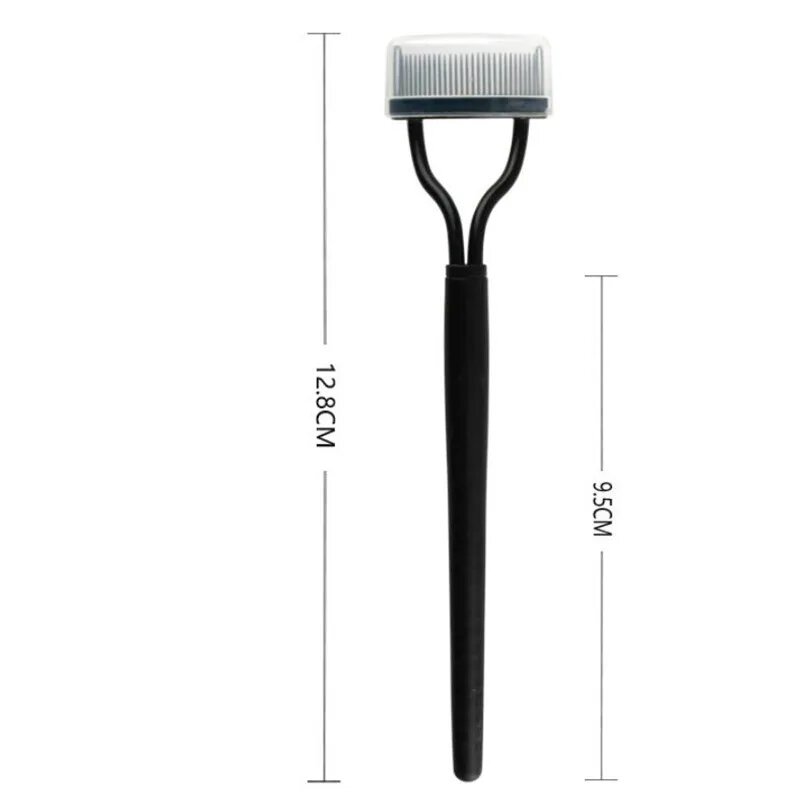 Щипцы для завивки ресниц, косметический макияж, разделитель ресниц, складная металлическая щетка для ресниц, расческа, тушь для завивки, косметический инструмент для макияжа