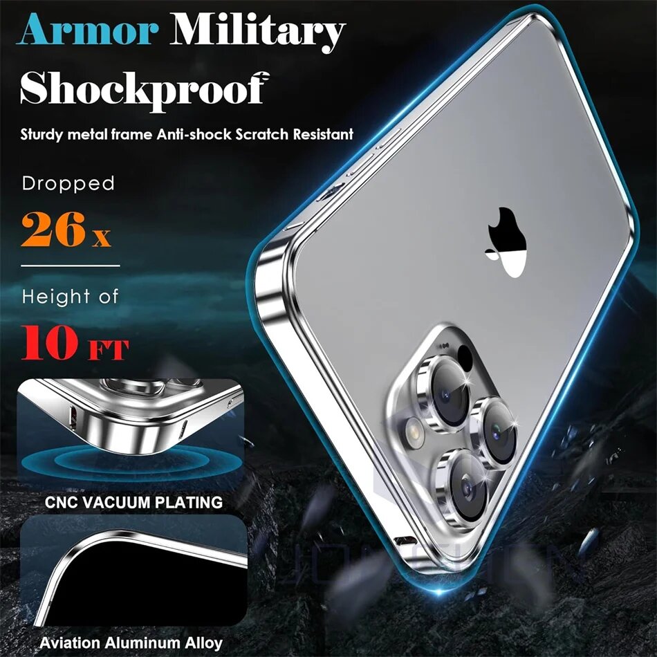 Чехол Silver HMK для iPhone 15 — фото 1