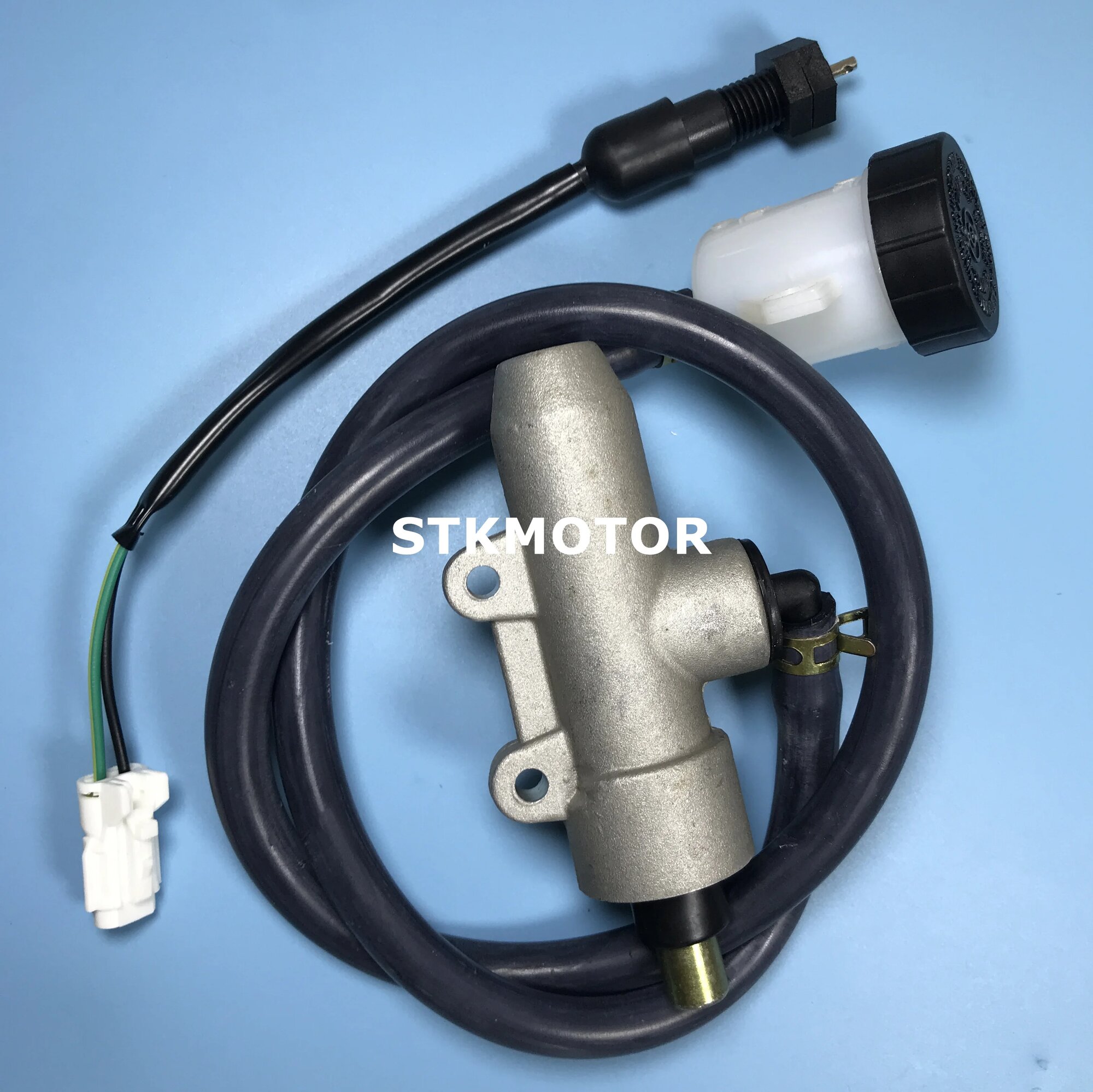 Главный тормозной цилиндр 300B G300 D300 H300 с задним стоп-выключателем для Buyang Feishen Stels 300CC, запчасти для квадроциклов