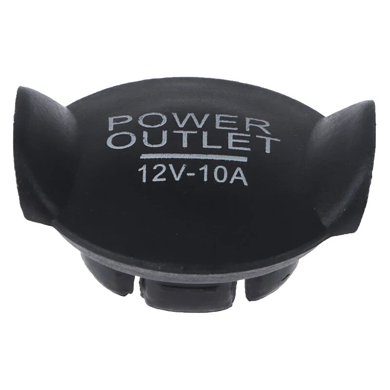 Водонепроницаемая Крышка для автомобильного прикуривателя, 12 В, штепсельная вилка, универсальная кнопка, аксессуары, погодозащищенный, 3,2*3,4 см
