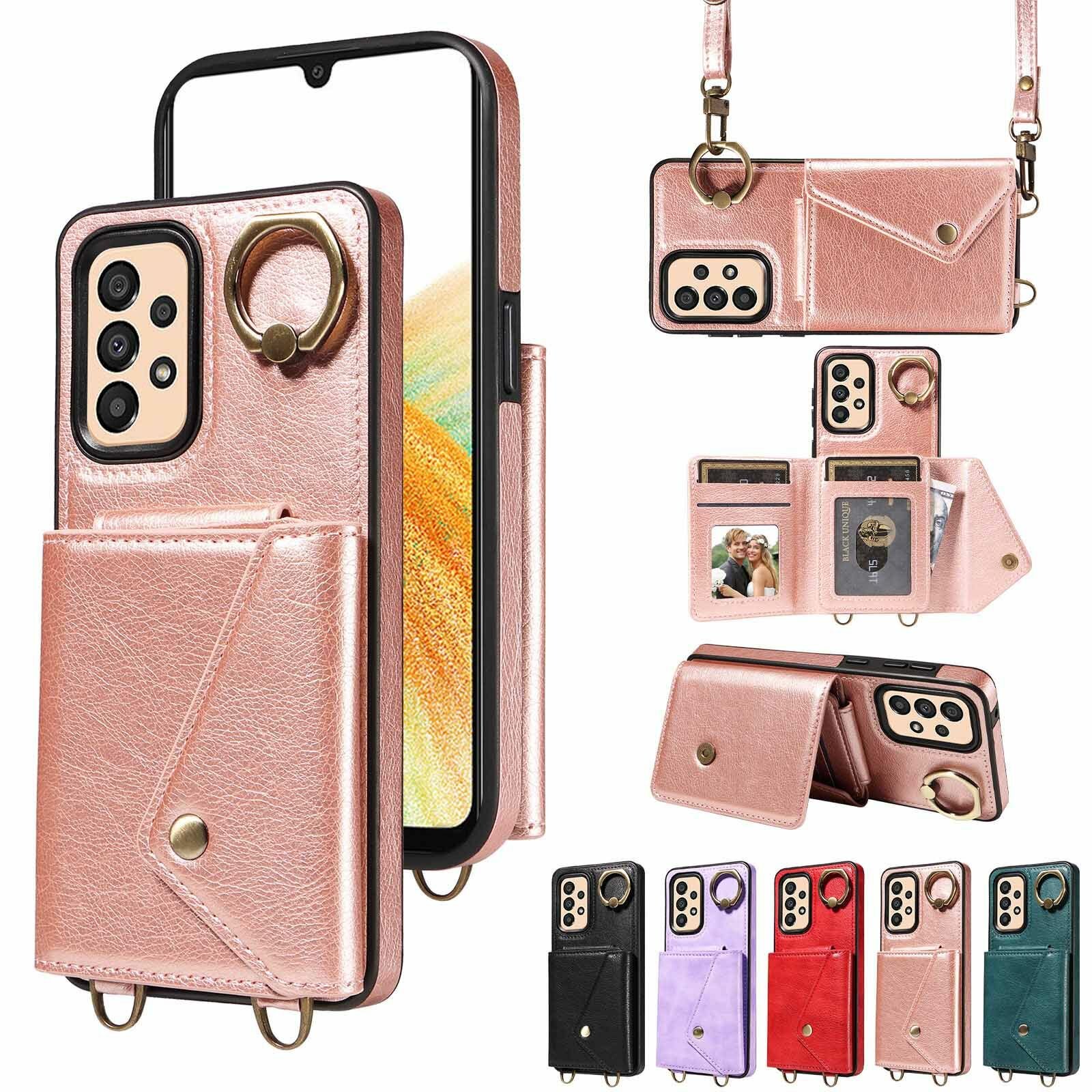 Чехол для для Samsung Galaxy A33 5G /Самсунг Галакси А33(5Джи) кожаный с отделением для карт на Накладка с картхолдером, Новый продукт