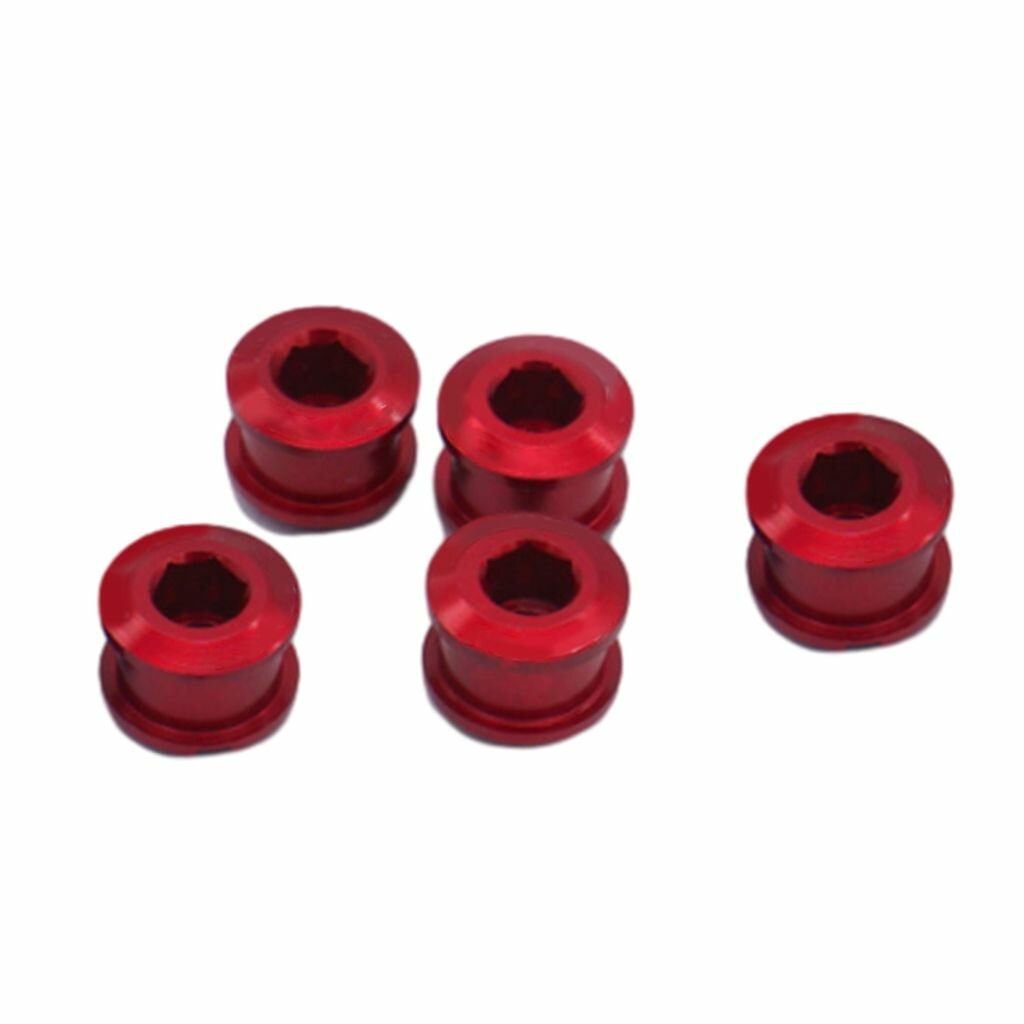 Запчасти для велосипедов, Шипы для однопередачных велосипедов - красные - 6.4MM, 1 пакет 5 шт