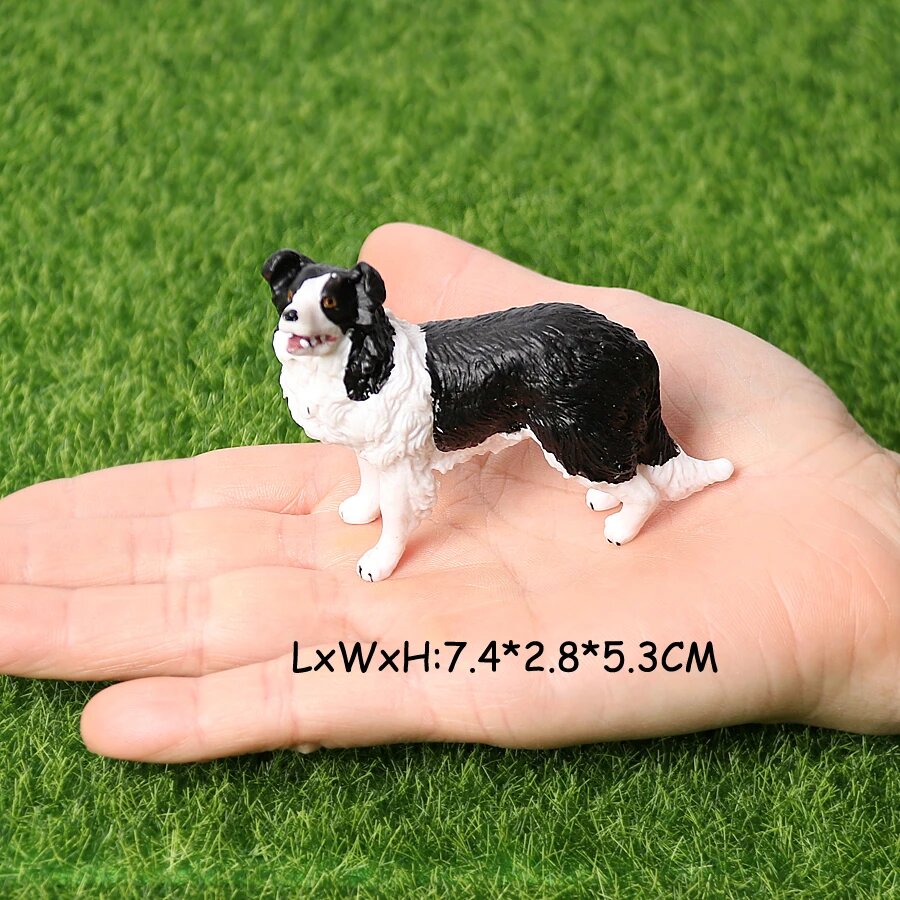 Лабрадор Пудель Ротвейлер Бона Бигль Собака Фигурки Животных Фигурки Игрушки Развивающие Детские Подарки Коллекционная Домашний Декор Игра