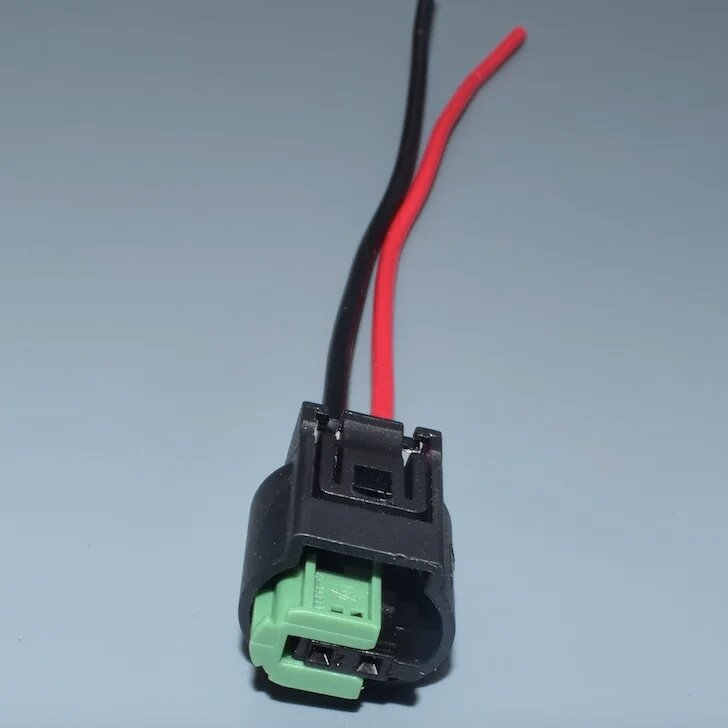 Shhworldsea 2 контакта 0,6 мм 1-967644-1 Автомобильный разъем, разъем для охлаждающей 1pcs female