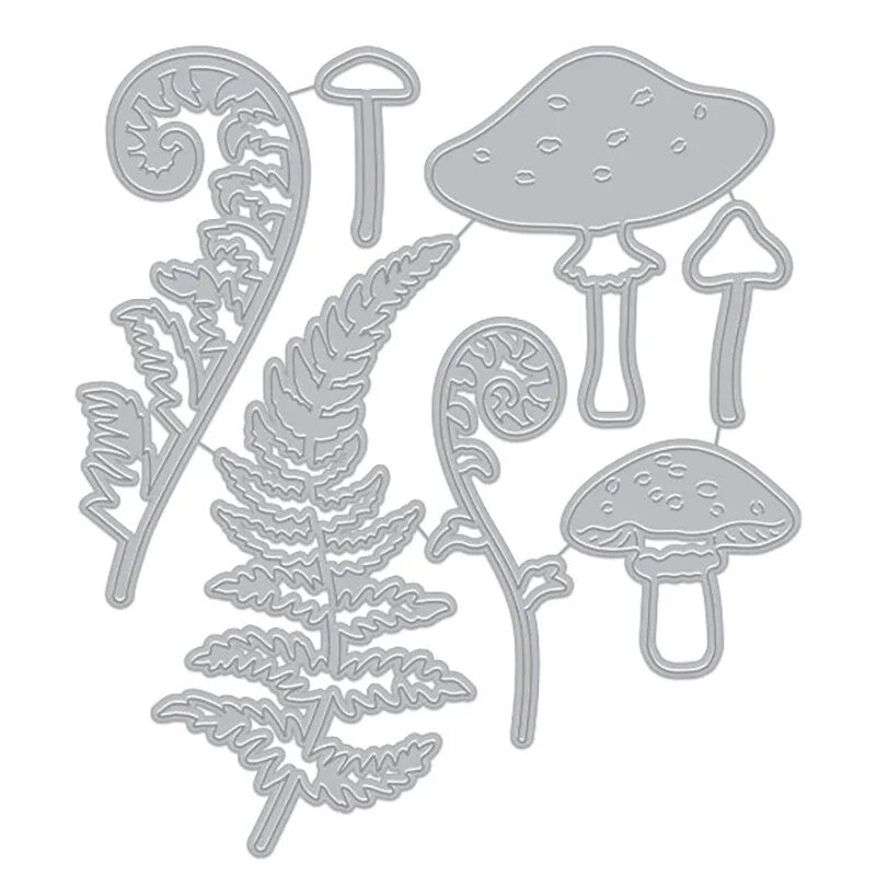 Металлические пресс-формы Fujiman для скрапбукинга