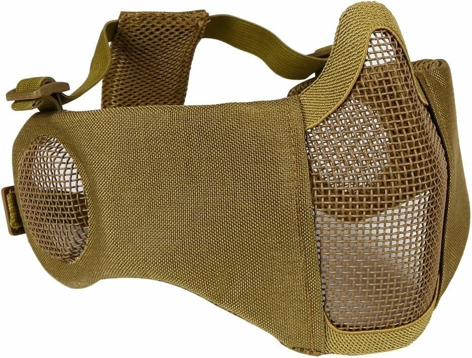 LEJUNJIE Тактическая складная маска для пейнтбола для страйкбола