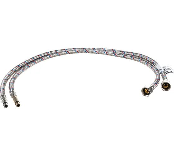 Гибкая подводка для смесителей Gigant 1/2 хМ10x80 см, г/ш P-80-M10