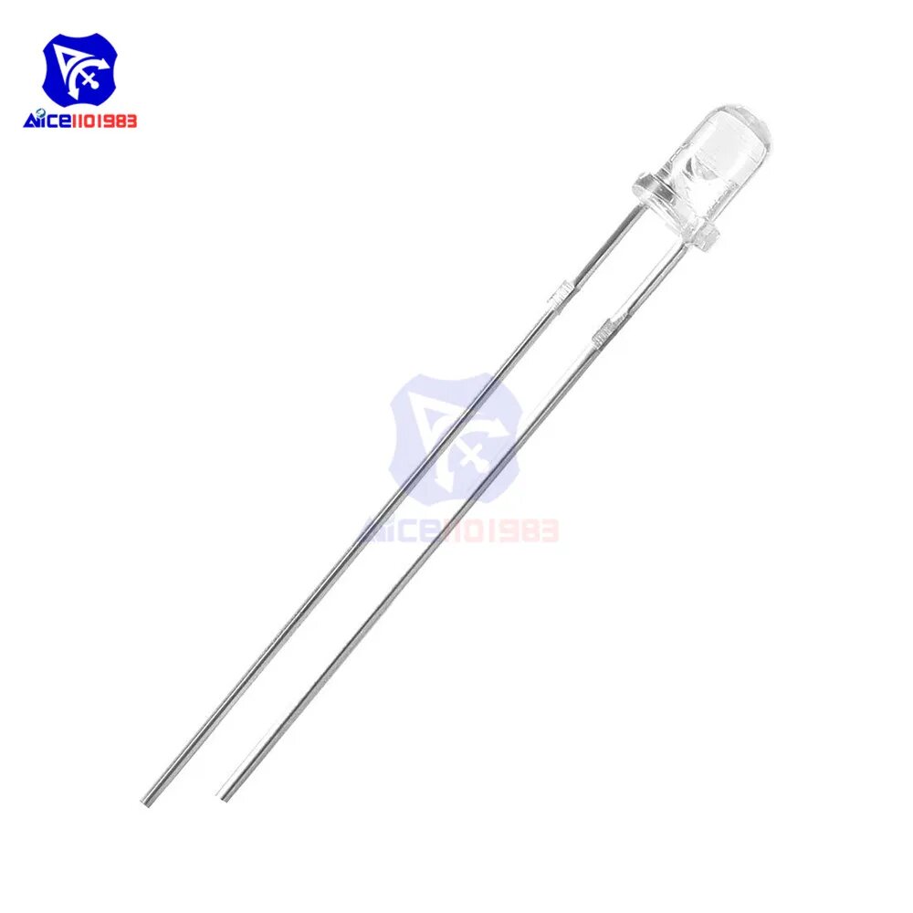 Diymore 50 шт. 3 мм ИК-светодиоды 940 нм