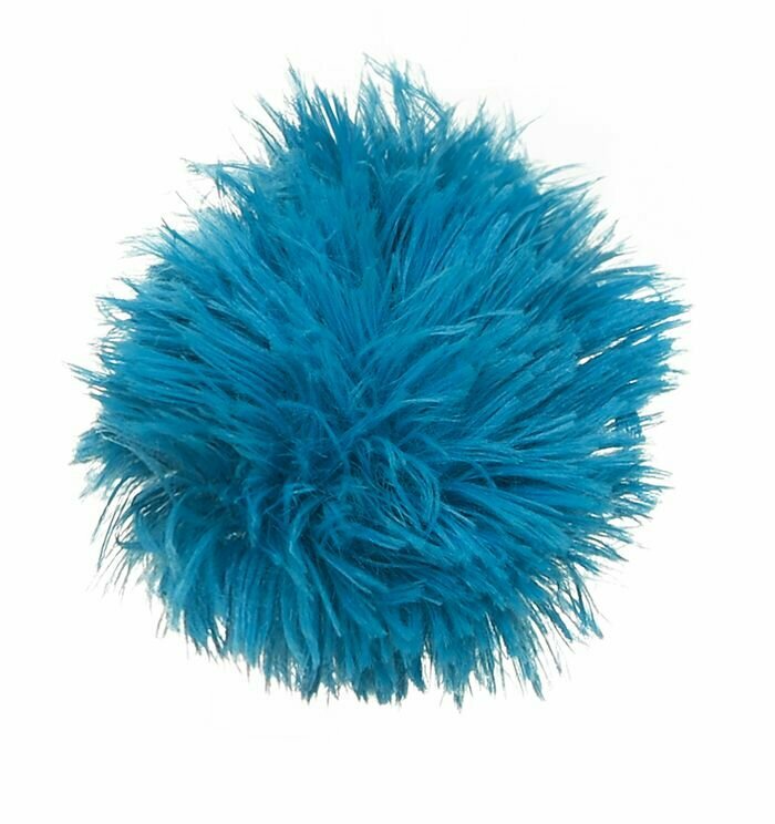 PETSHOP Игрушка для кошек "Мячик из искусственного меха с погремушкой"