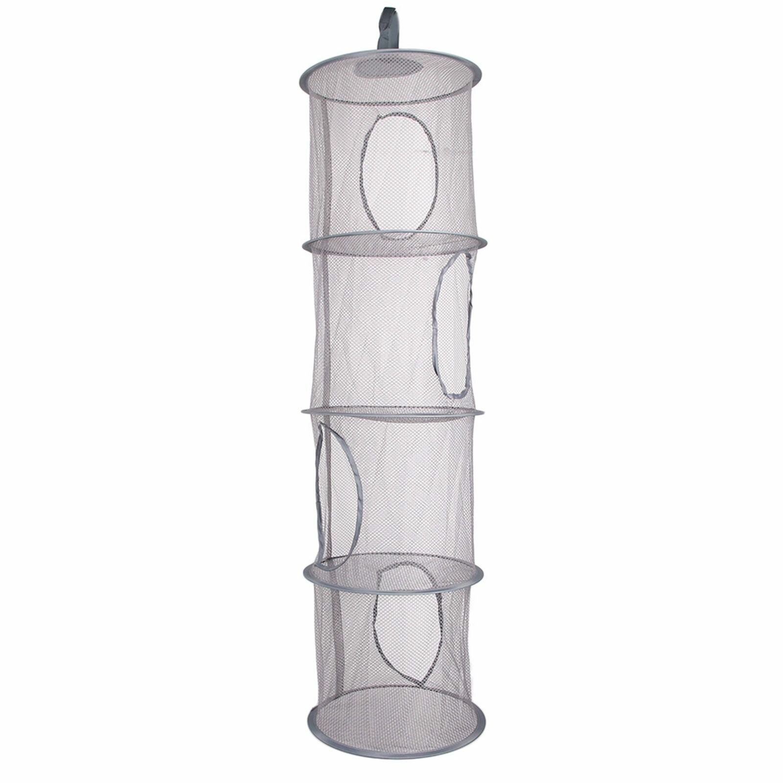 Подвесные сетчатые сумки-органайзеры, складные органайзеры для хранения, 4 отделения детских игрушек, перчатки, шапки, носки