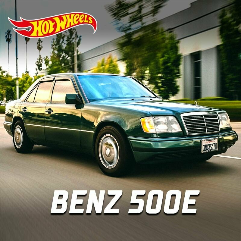 Машинка Mattel Hot Wheels 2025 C4982-Mercedes-Benz 500