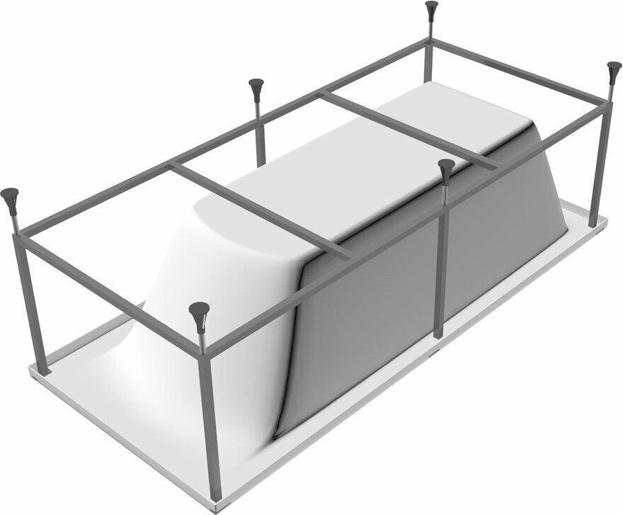 Каркас для ванны Vayer Milana 170x80